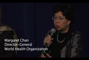 Margaret Chan, MDG summit New York Sept 2010